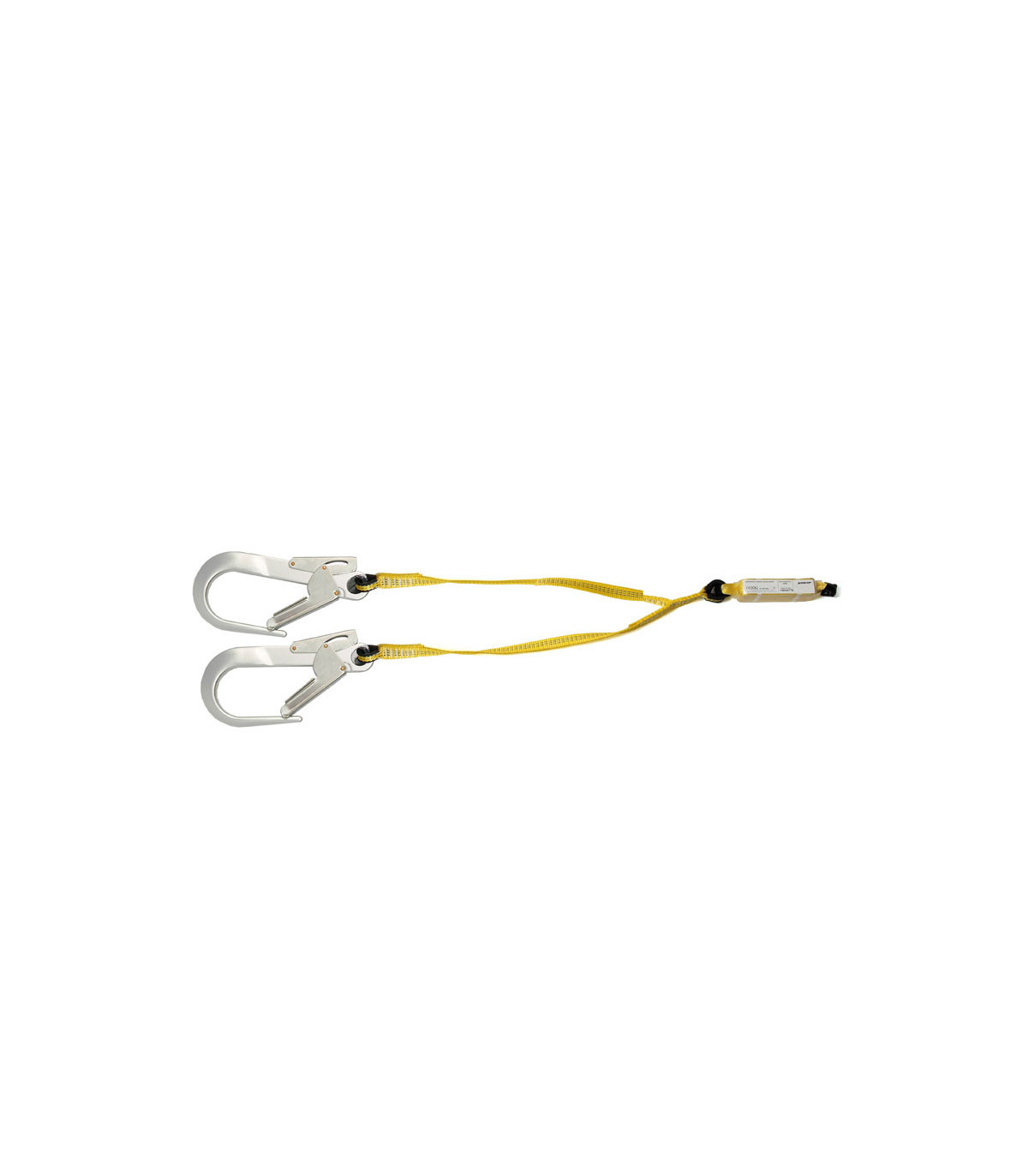 Doppio nastro 1,82 m, con assorbitore e 2 carabiners 80113J safetop
