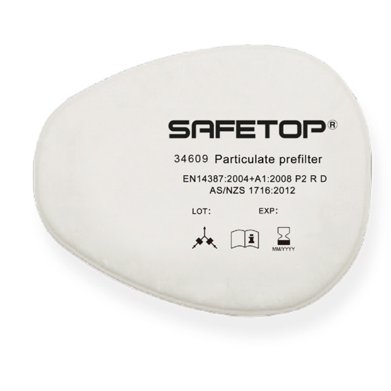 PREFILTROS P2 PD To place 4600 Series Filters (Pack 10 UNDs) Safetop