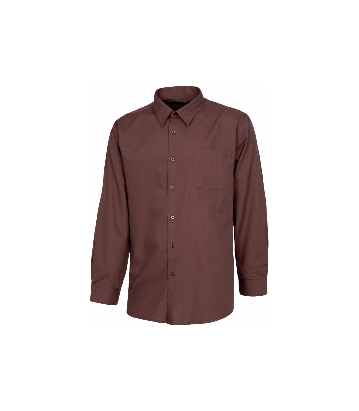 Classic collar industrial shirt with reinforced seams WORKTEAM B8000