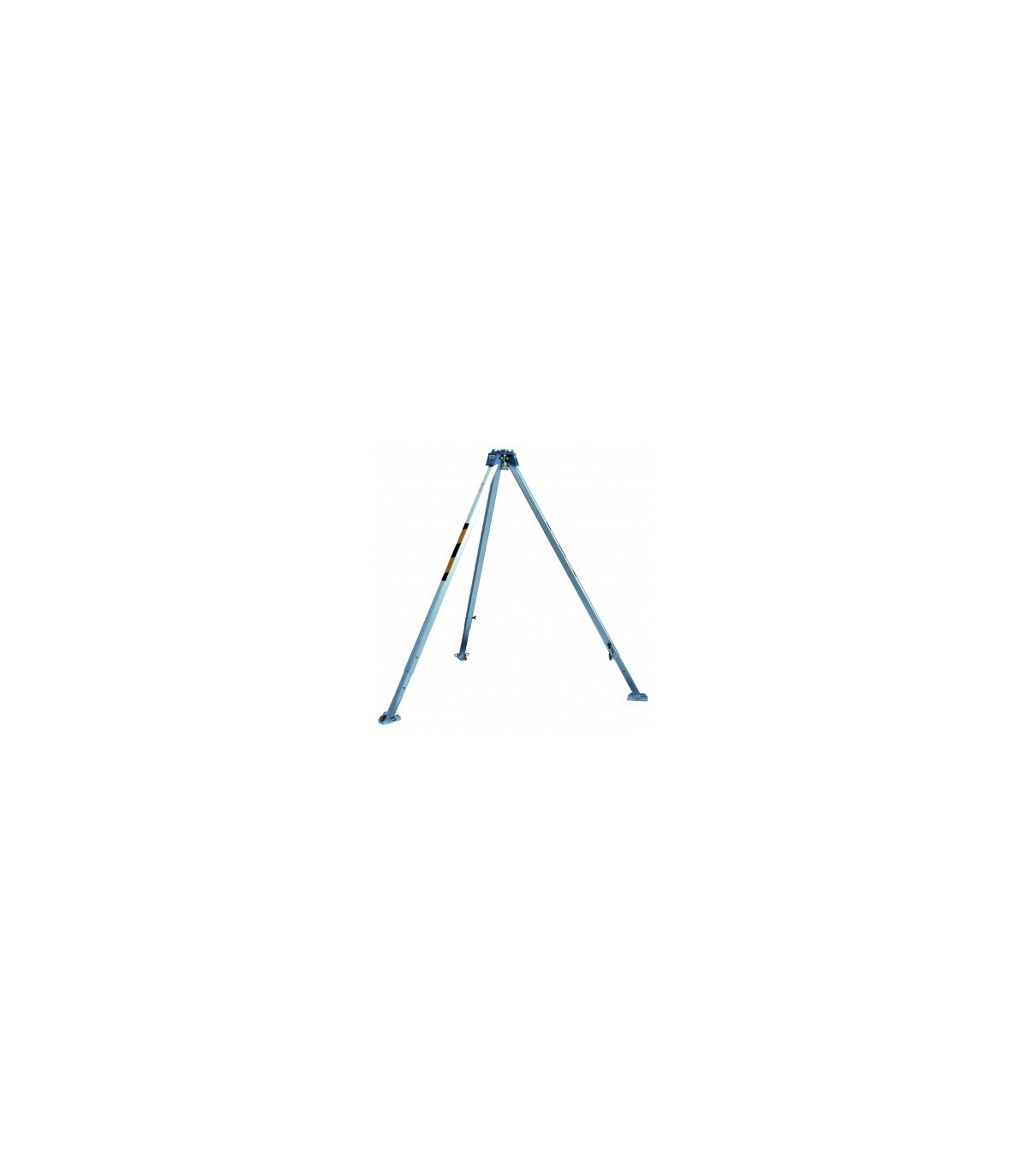 Anchored mobile tripod of 2,4 m with adjustable locking legs (anti-slip ...