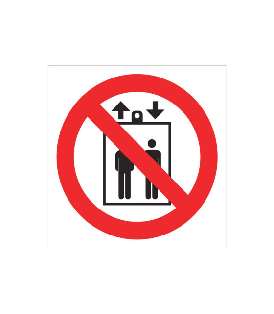 Señal de solo pictograma Prohibido subir las escaleras COFAN skrc ...