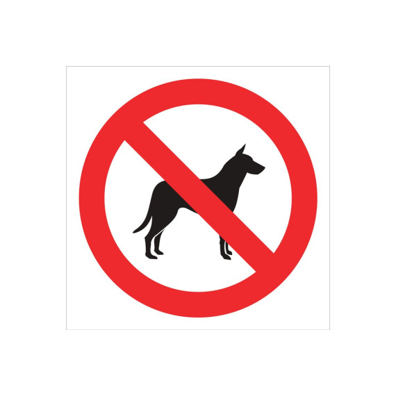 Señal de Prohibido perros en varias medidas COFAN, comprar online