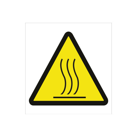 Apenas pictograma de sinal de alerta Fumos perigosos COFAN