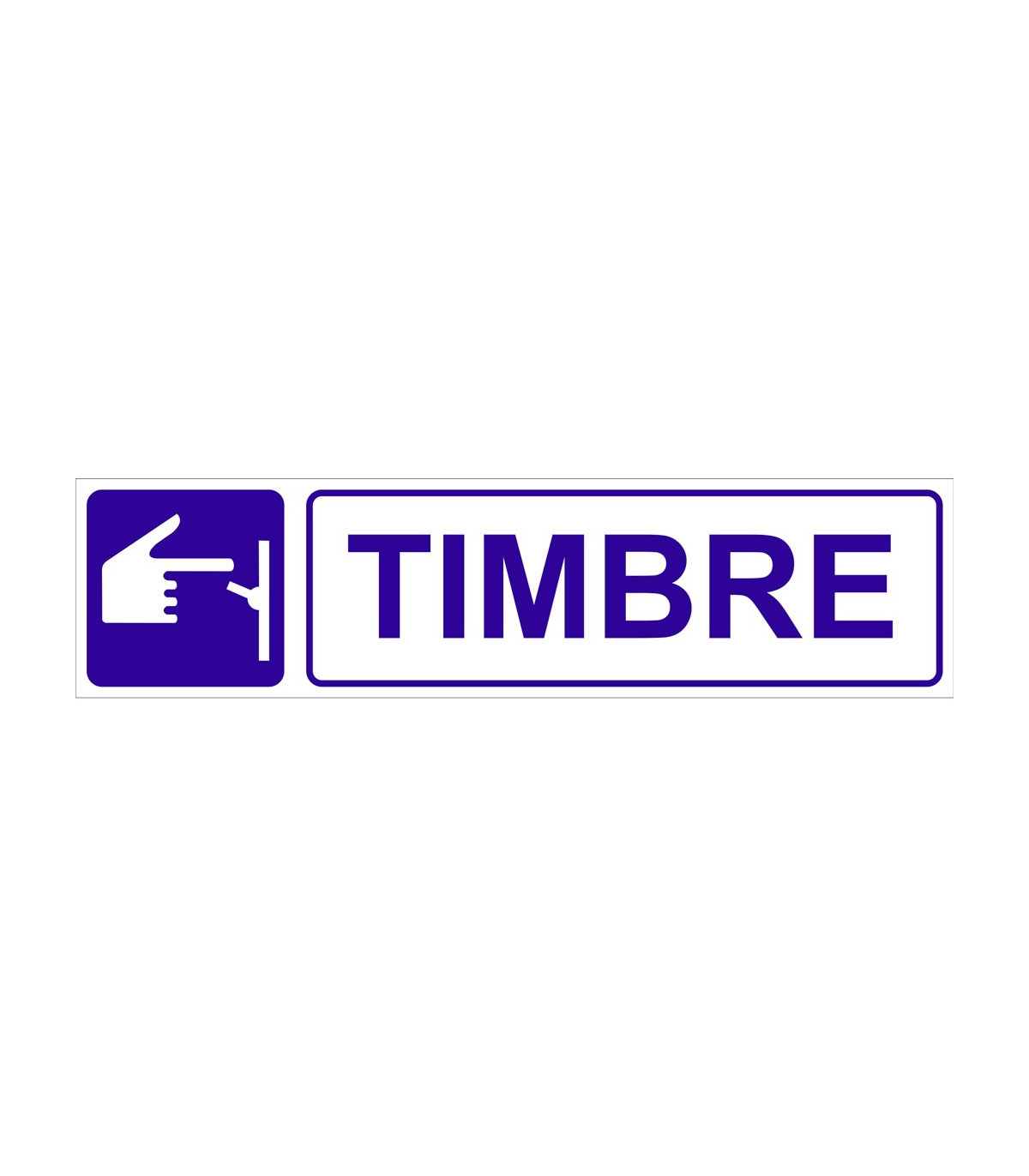 Señal industrial de texto y pictograma Timbre COFAN, comprar online