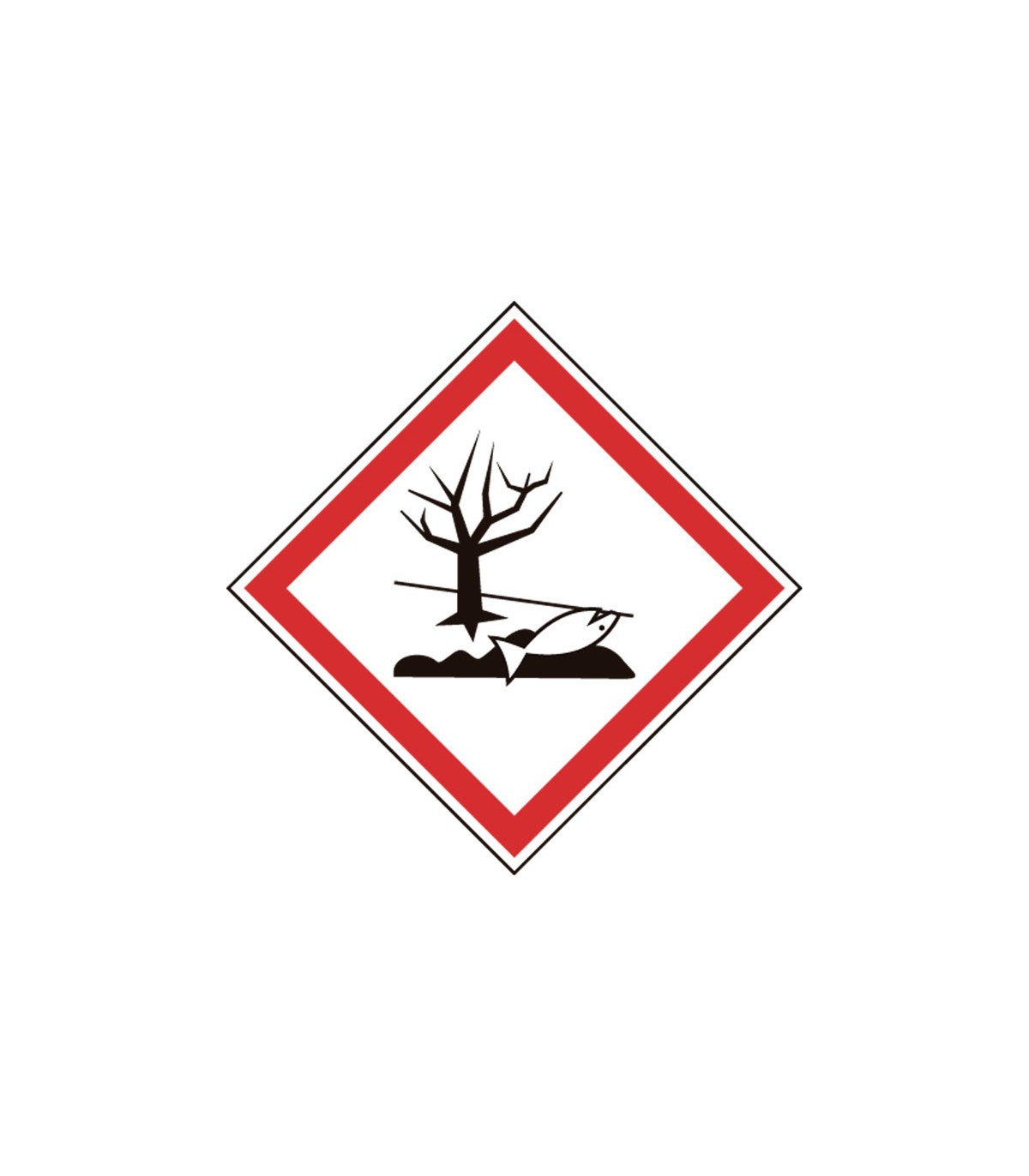 Toxic waste signal Damage hazard for the Aquatic Environment Cofan