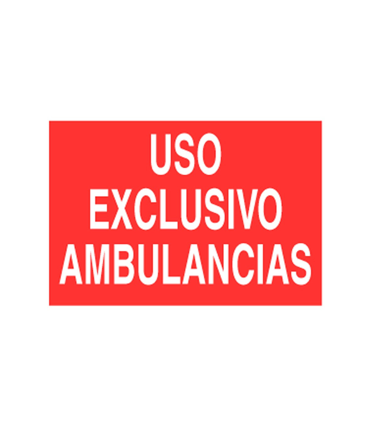 Distress signal Exclusive use of ambulances (text only) COFAN skrc
