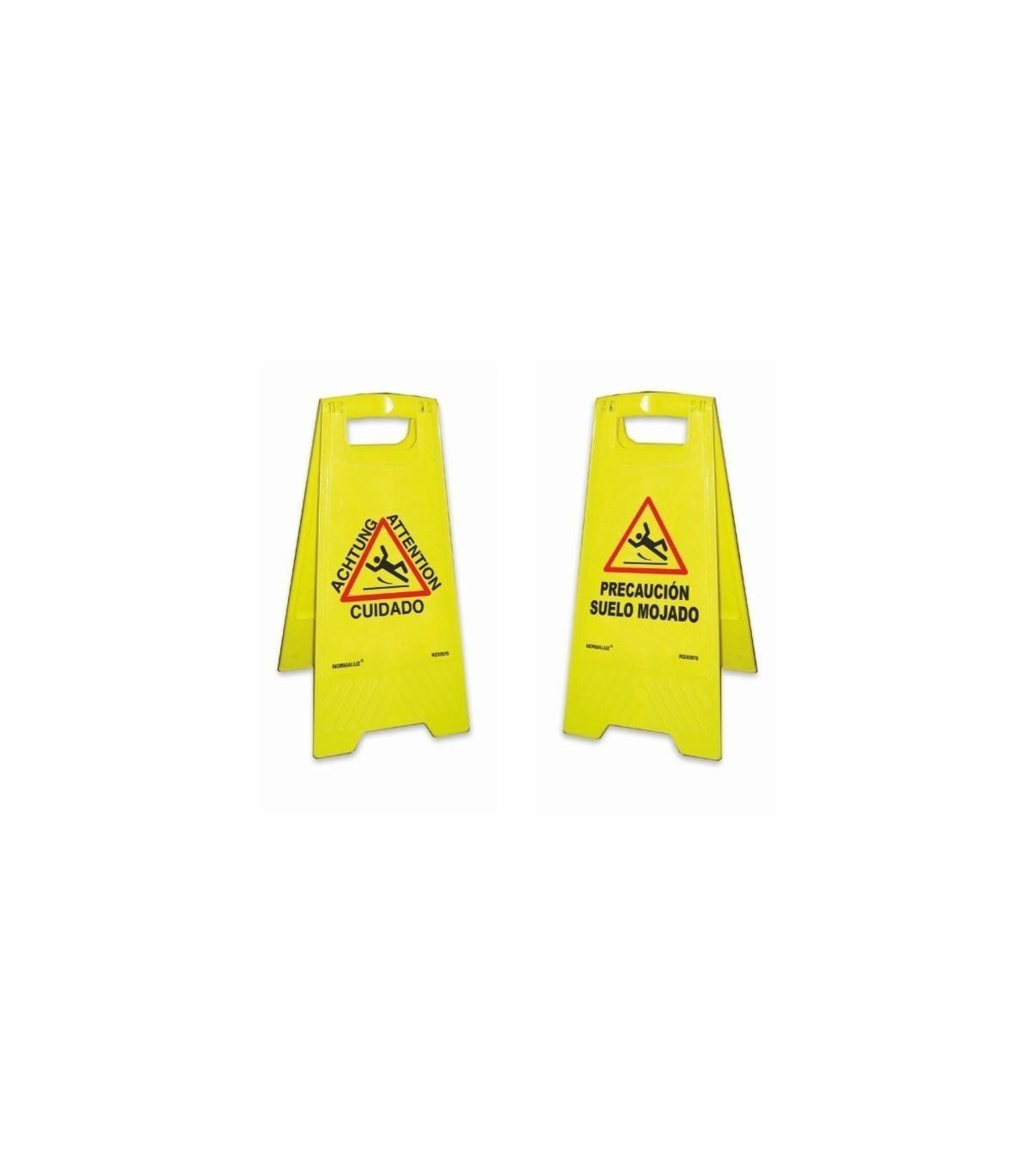 Text panel and pictogram Caution Wet Floor (620 mm) SEKURECO skrc