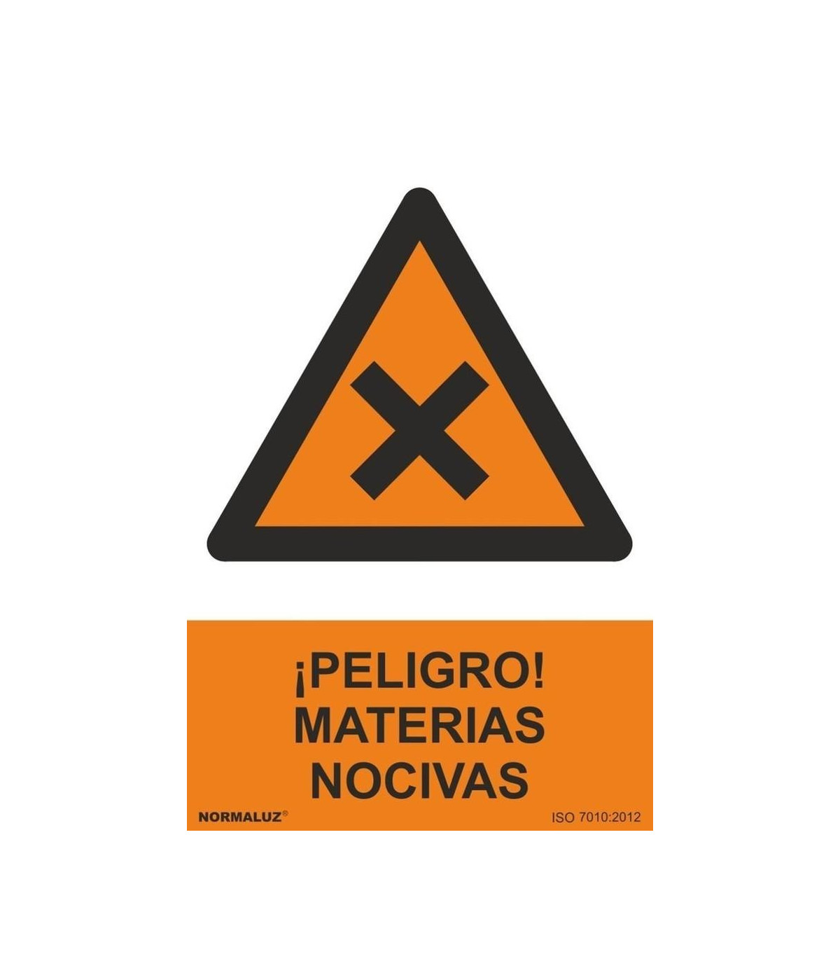 Sinal de perigo! Substâncias nocivas