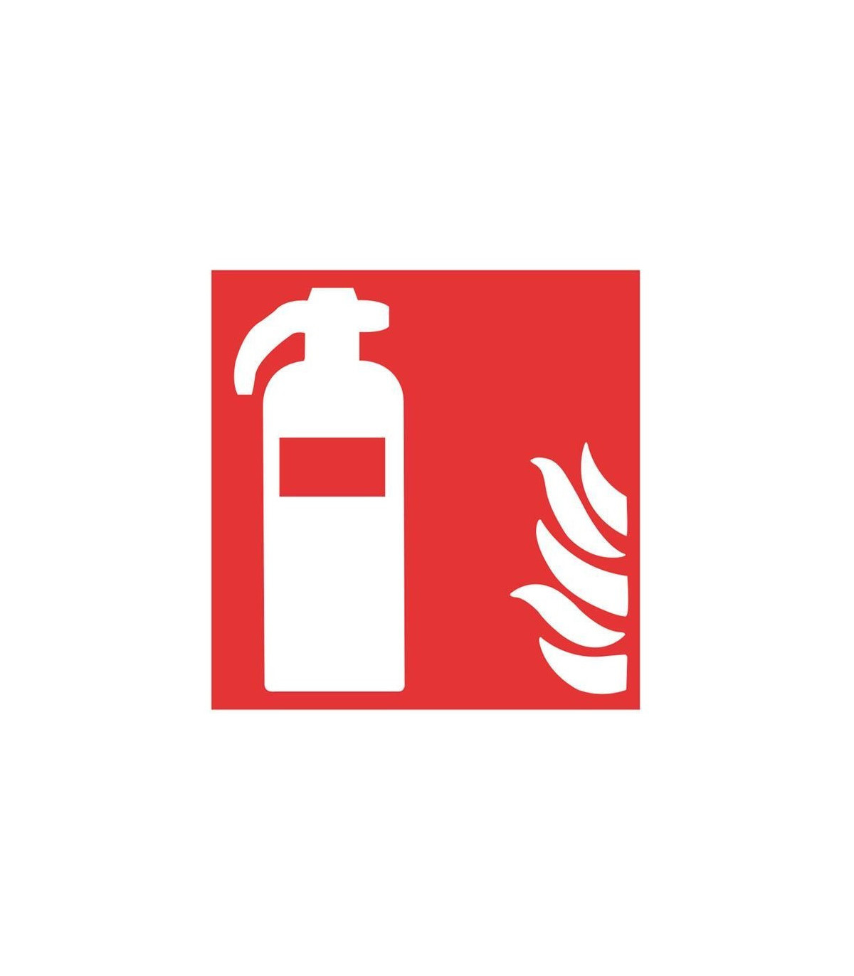 Señal de socorro de solo pictograma Extintor de incendios COFAN ...