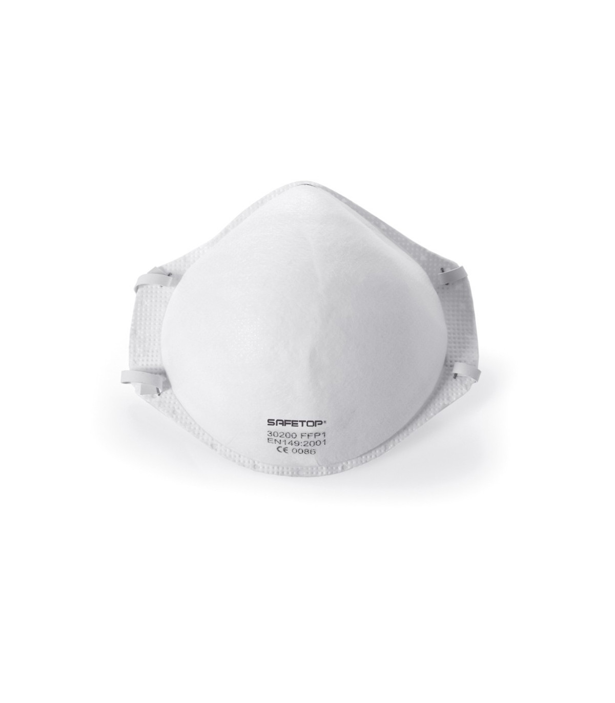SAFETOP preformed polypropylene FFP1 NR mask (20 units)