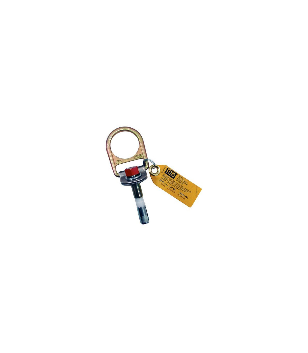 D-ring connector anchorage for 145 mm concrete with 11 additional bolts ...