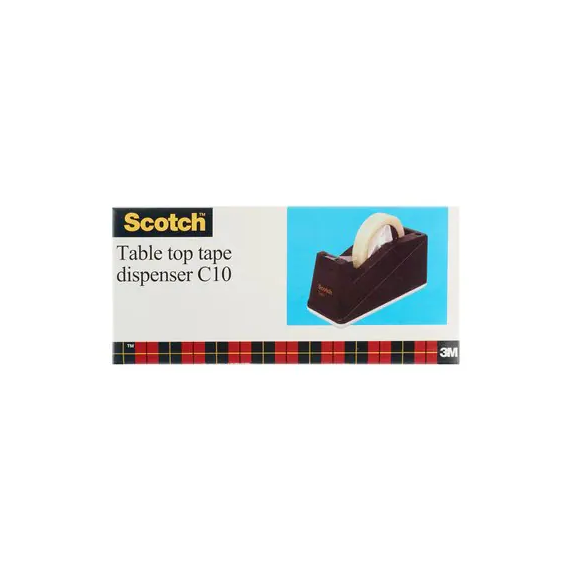 C10 Scotch black envelope tape dispenser 3M