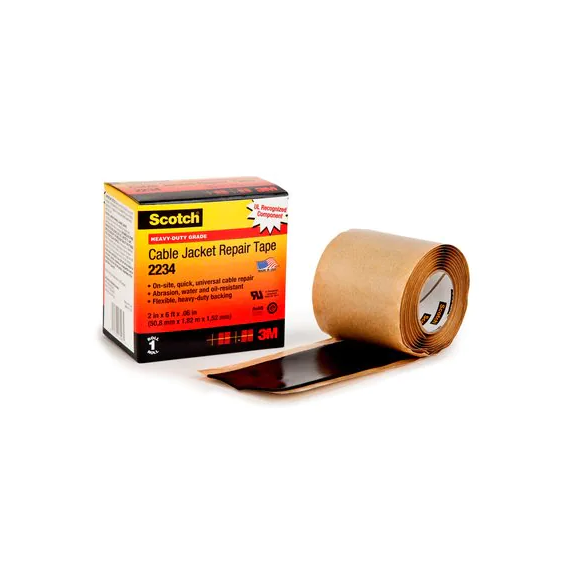 400 Correia de reparação retardadora de chama V/mil Scotch 2234, 50 mm ...