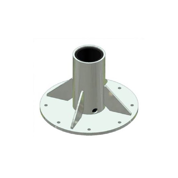 Base screwable to the floor with a diameter of 300mm FLOOR MOUNT BASE