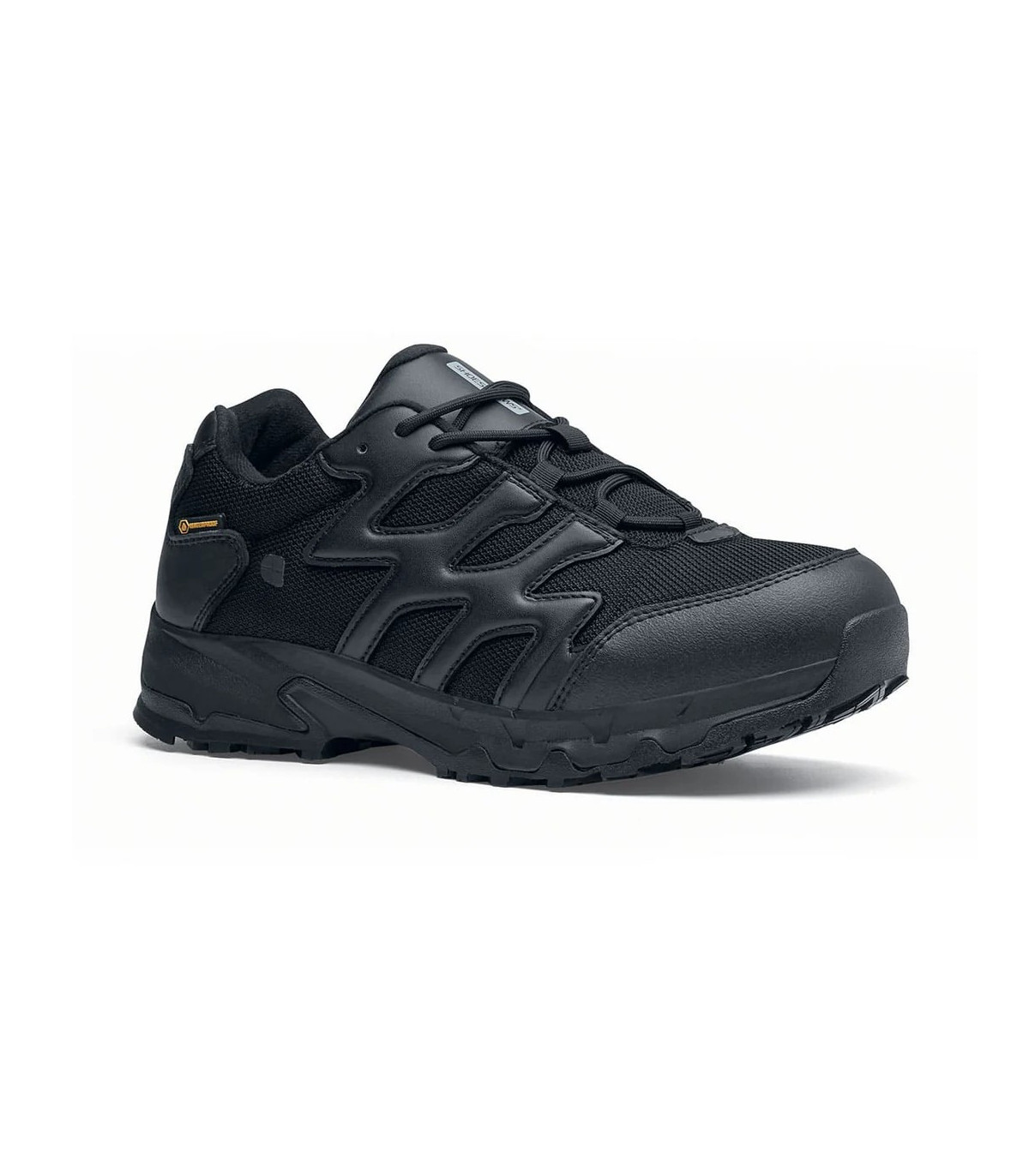 Black military shoe O2 SRC CI HI ESD EN ISO 20347:2012 CARRIG LOW SHOES ...
